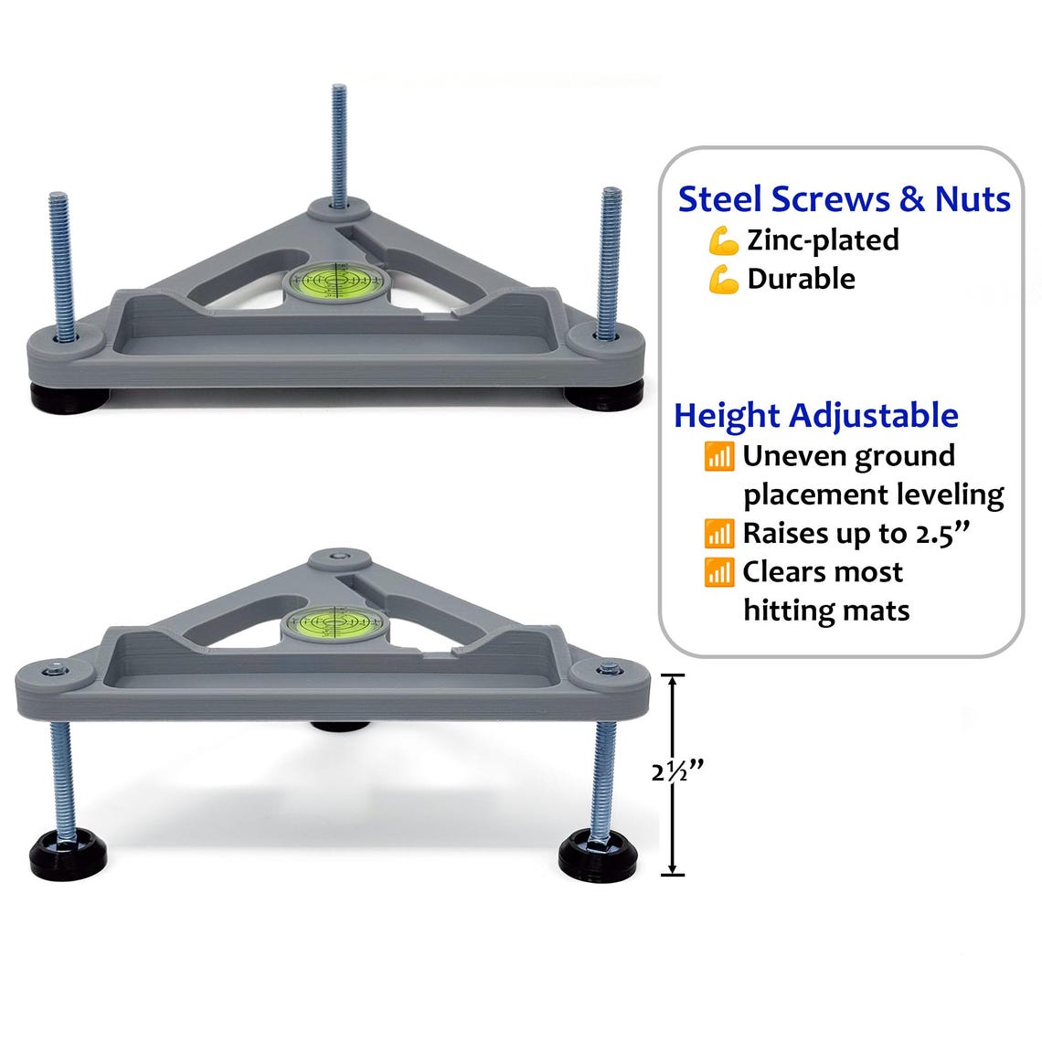 Adjustable Alignment & Leveling Stand for Flightscope Mevo Gen2 / Gen 2 ...