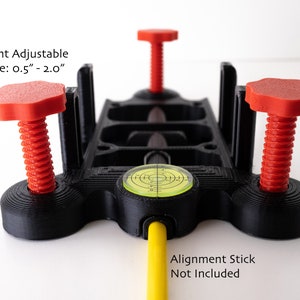 Adjustable Alignment & Leveling Stand for Rapsodo Mobile Launch Monitor ...