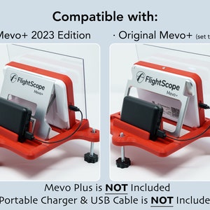 Adjustable Alignment & Leveling Dock Stand for Flightscope Mevo Plus ...