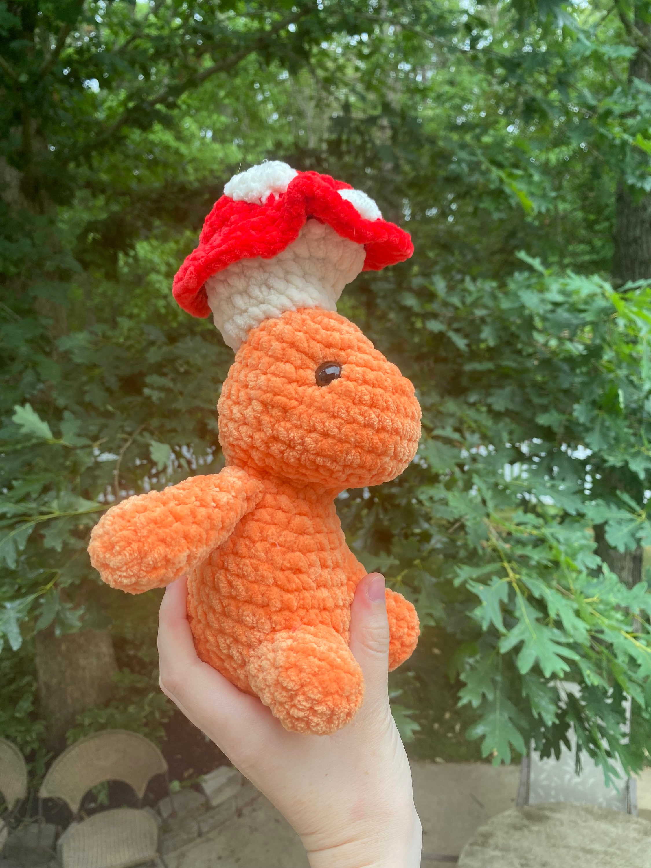 Crochet Enoki Plush: Original Character - Etsy