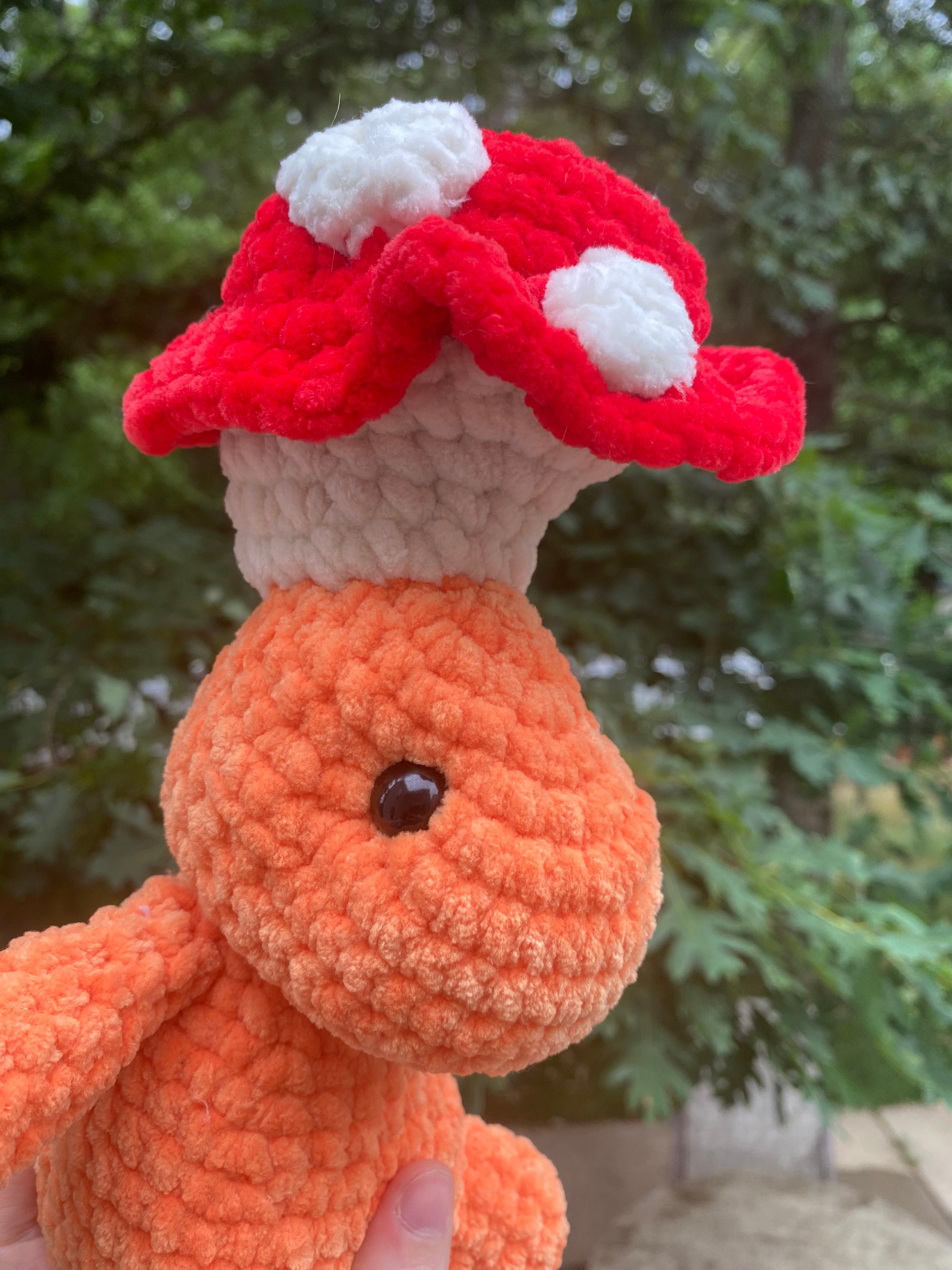 Crochet Enoki Plush: Original Character - Etsy