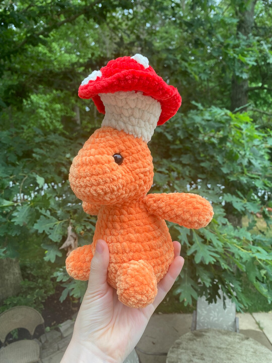 Crochet Enoki Plush: Original Character - Etsy