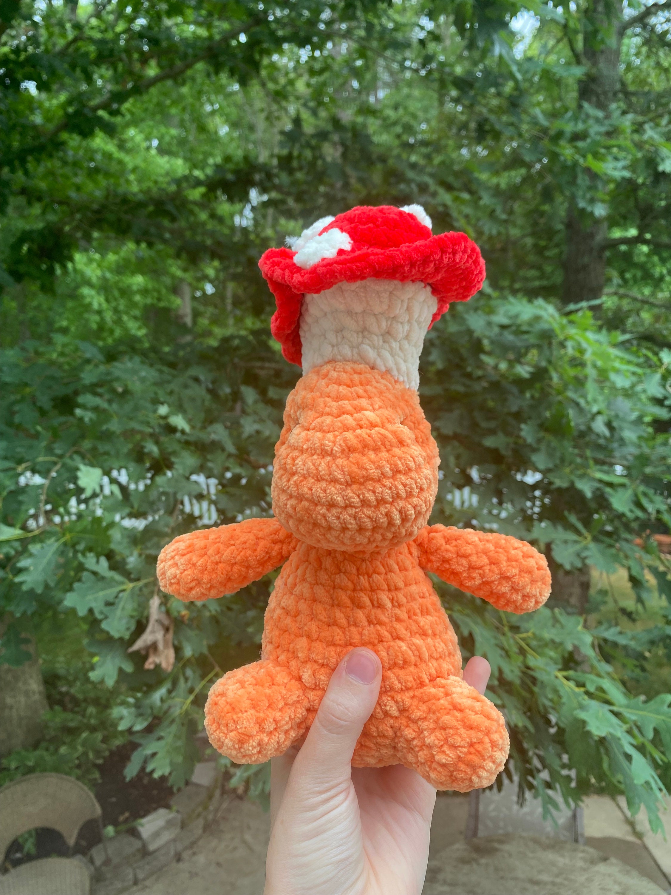 Crochet Enoki Plush: Original Character - Etsy