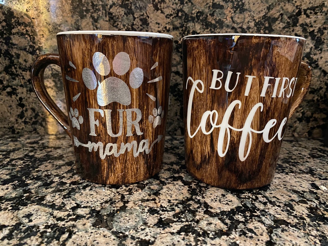 Woodgrain Coffee Cup - Etsy