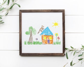 Kids Drawing Sign - Etsy