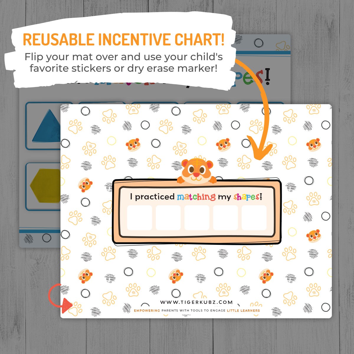 Learning Binder | Shapes Matching Learning Mat Bundle Busy Book Velcro ...