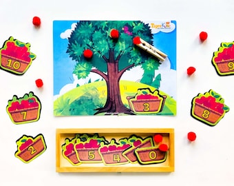 My First Toddler Busy Book Basic Learning Activities for - Etsy