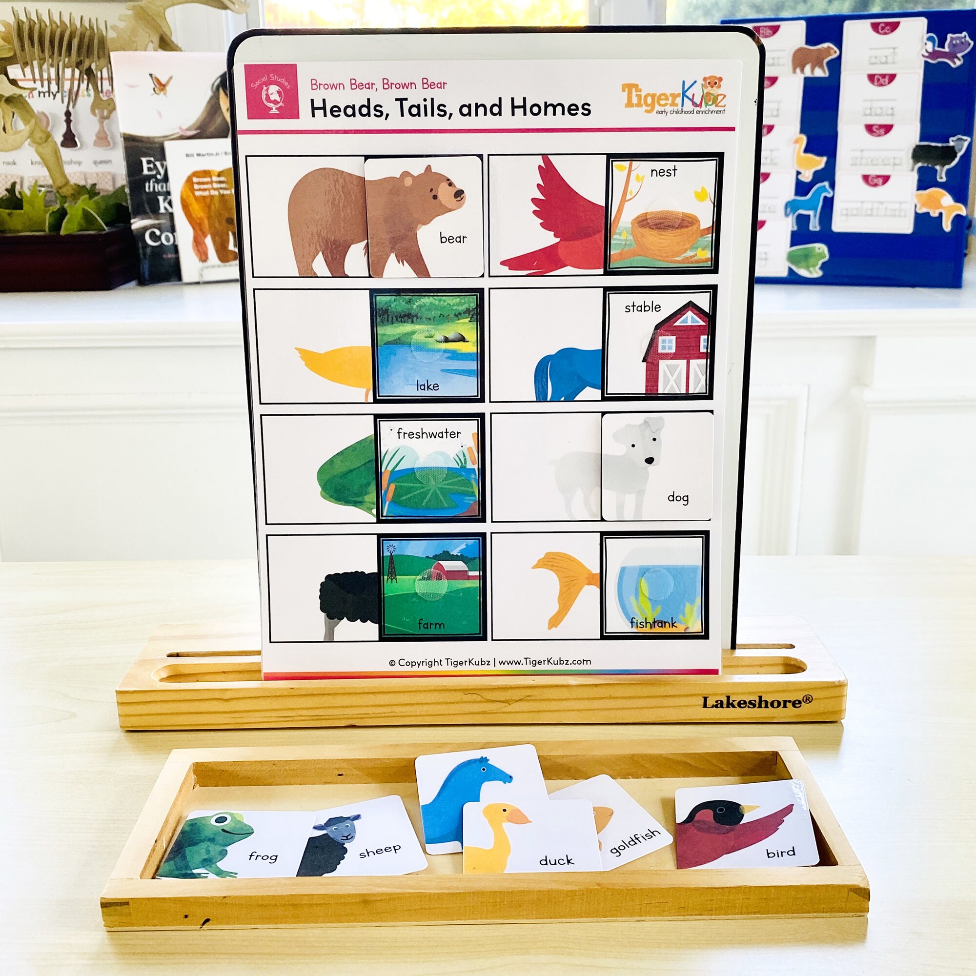 Learning Binder | No-prep Toddler Busy Book Velcro Preschool Homeschool ...