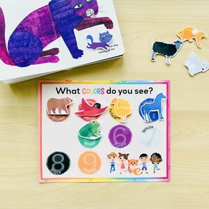 Brown Bear Learning Kit | Preschool Activity Binder (digital Download ...