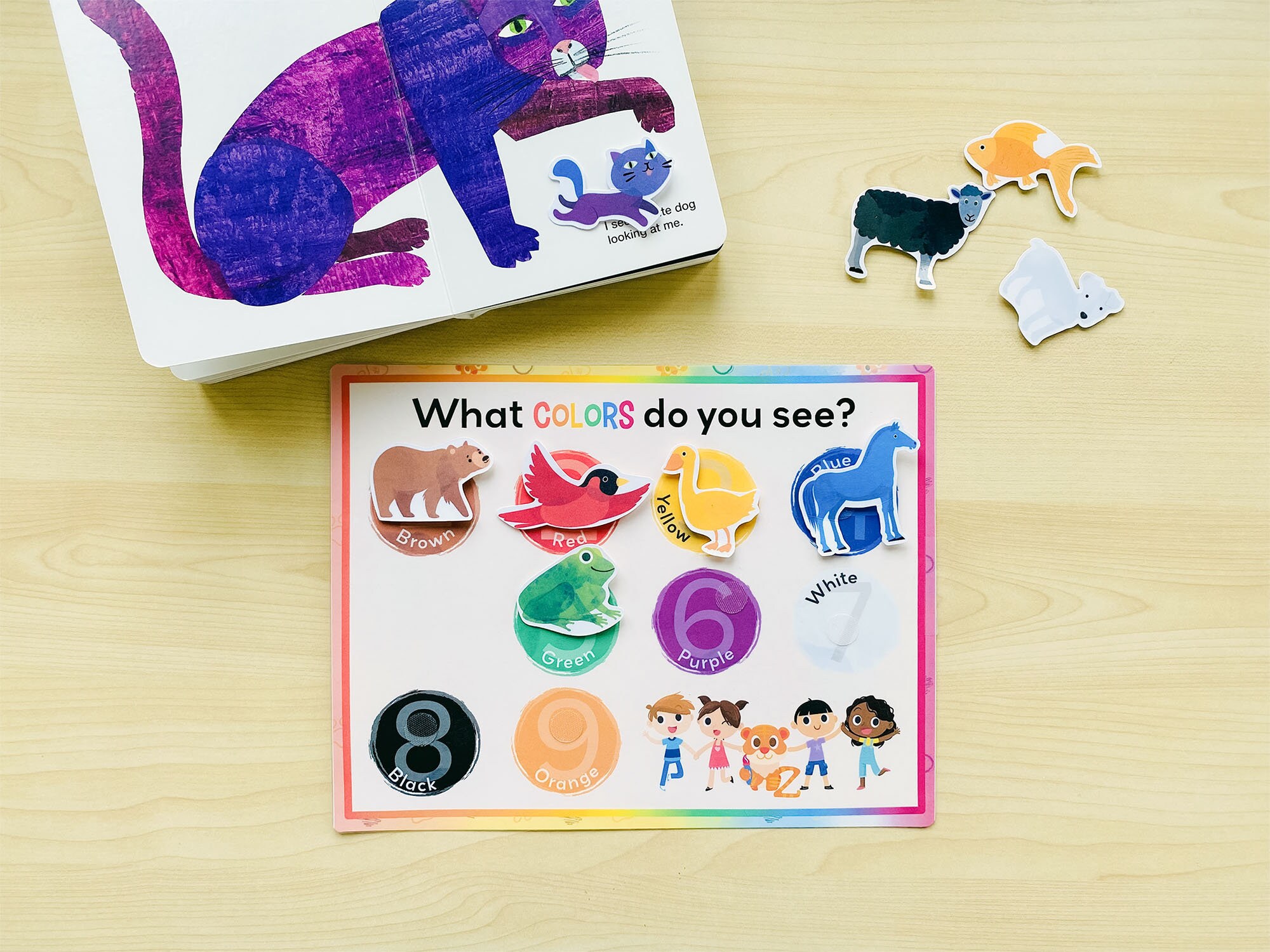 Learning Binder | No-prep Toddler Busy Book Velcro Preschool Homeschool ...