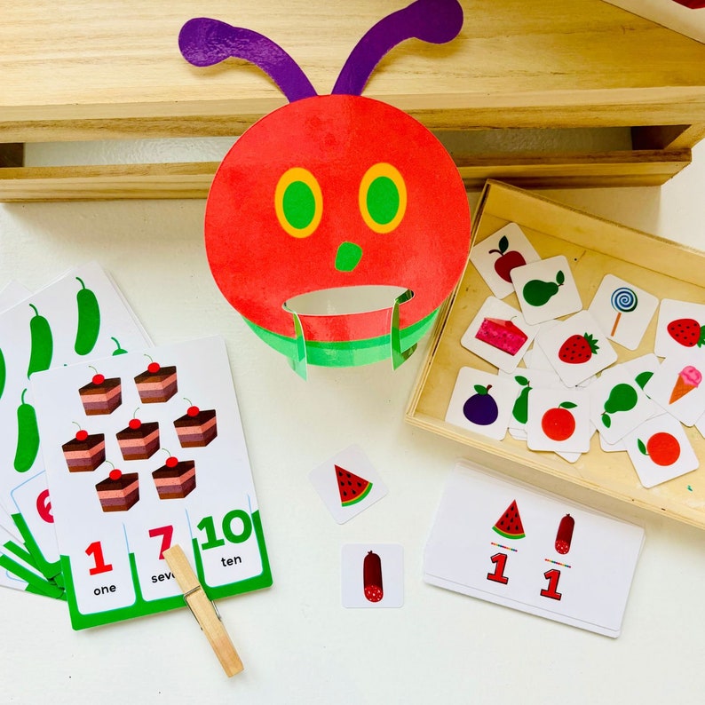 Printable Learning Binder | Toddler Busy Book Velcro Preschool ...