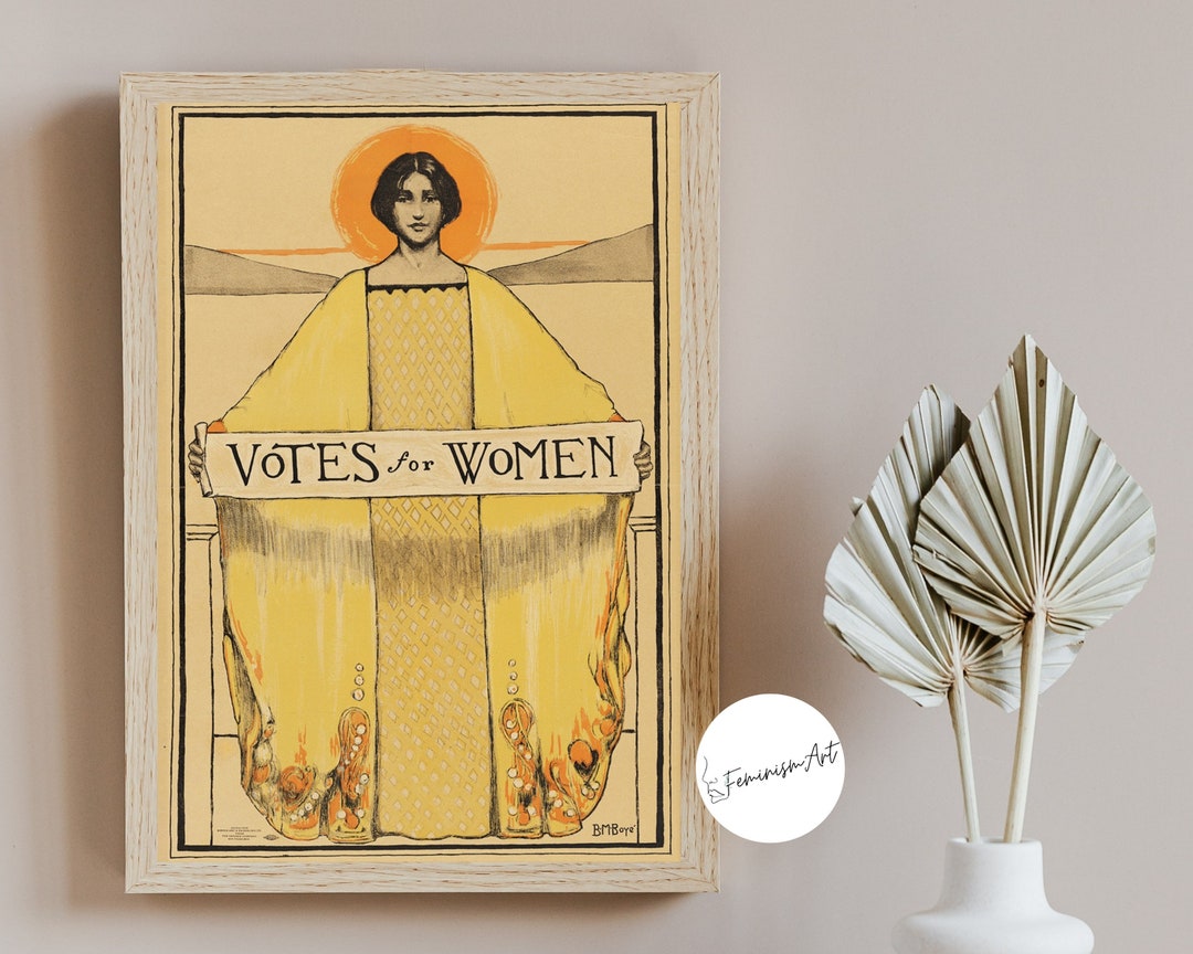 Feminist Printable Wall Art Suffragette Poster Feminist Poster Vintage ...