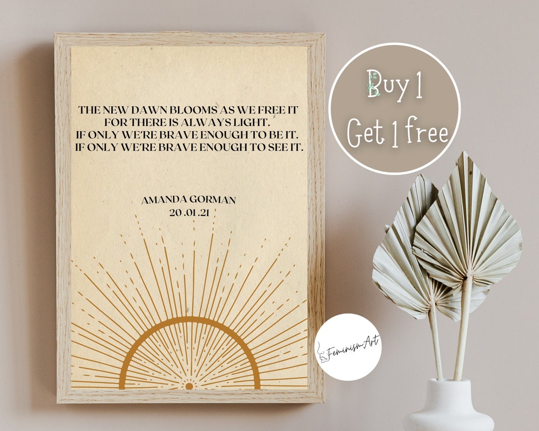 Amanda Gorman Poster for There is Always Light Poster Amanda Gorman ...