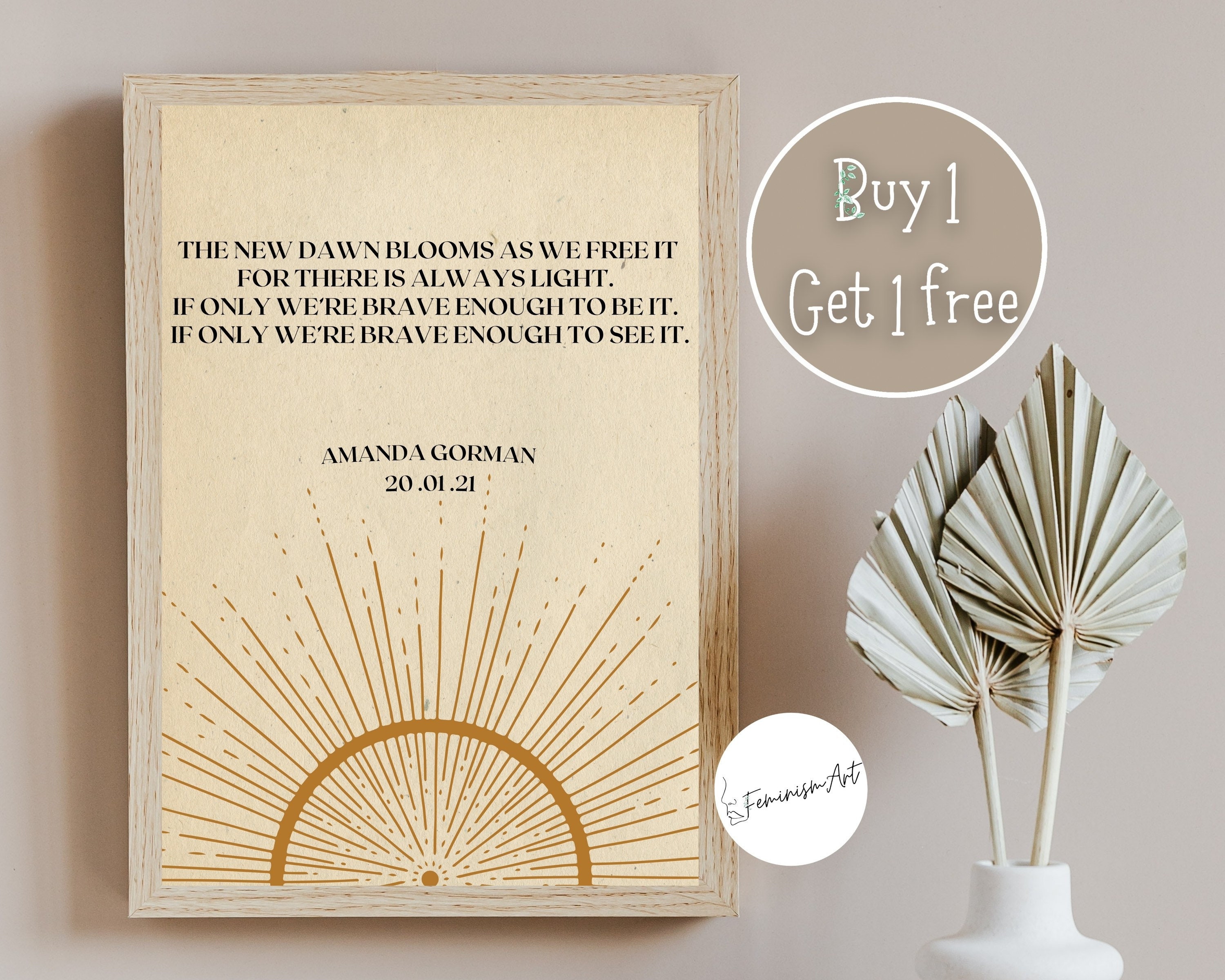 Amanda Gorman Poster for There is Always Light Poster | Etsy