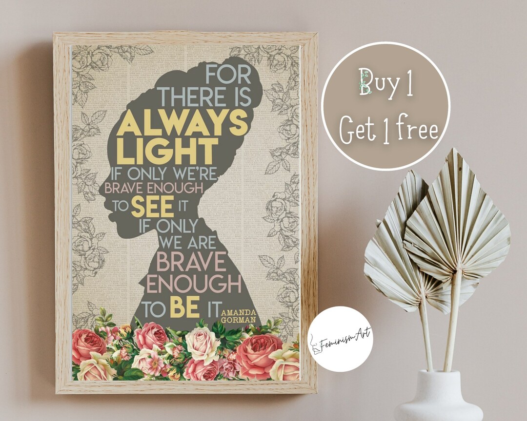 Amanda Gorman Poster Amanda Gorman the Hill We Climb Poster Amanda ...