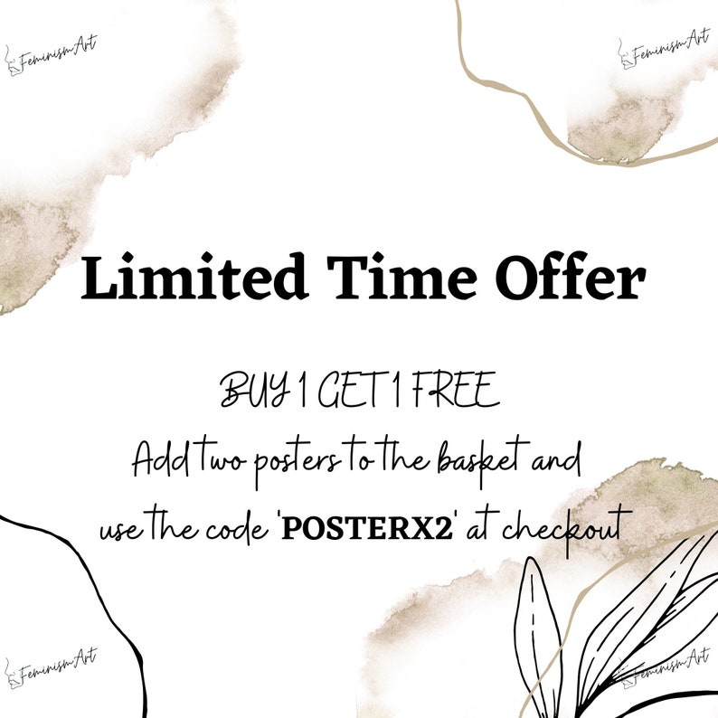 Feminist Poster Vintage Suffragette Poster Feminist Print - Etsy