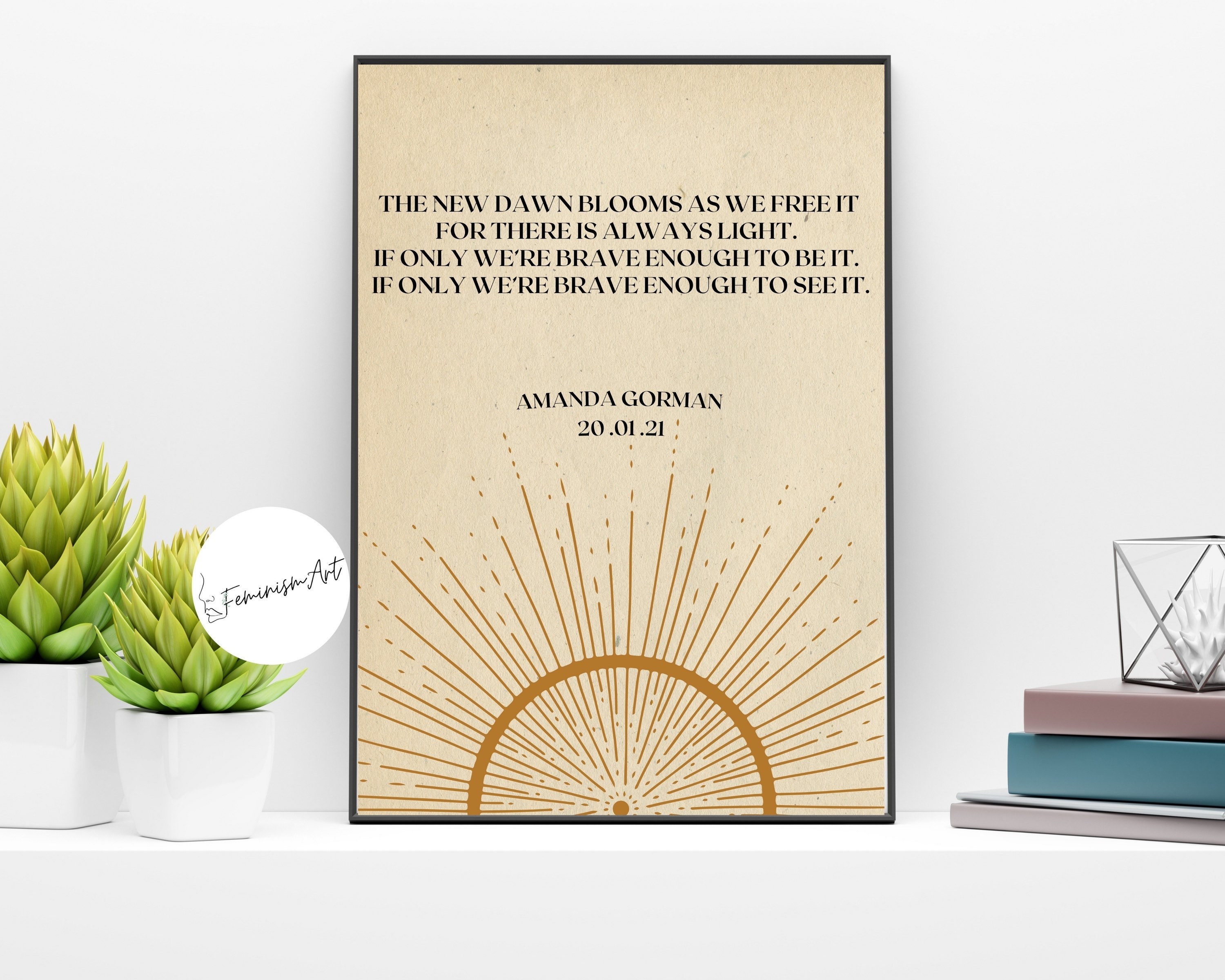 Amanda Gorman Poster for There is Always Light Poster | Etsy