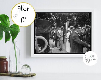 The Awakening by Hy Mayer 1915 Women's Suffrage Print Poster - Etsy