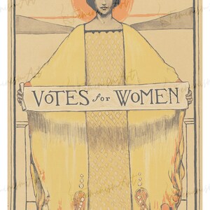 Feminist Printable Wall Art Suffragette Poster Feminist Poster Vintage ...