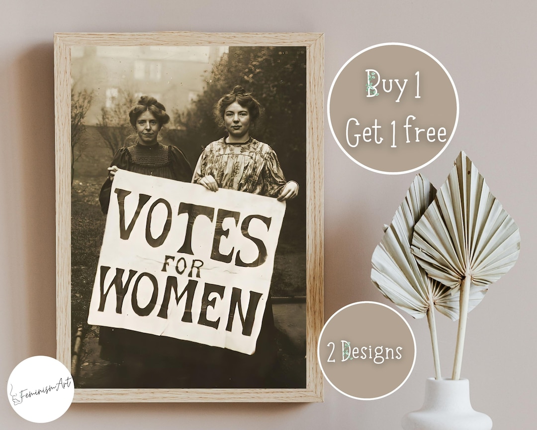Feminist Print Suffragetteposter Feminist Poster Feminist Poster ...