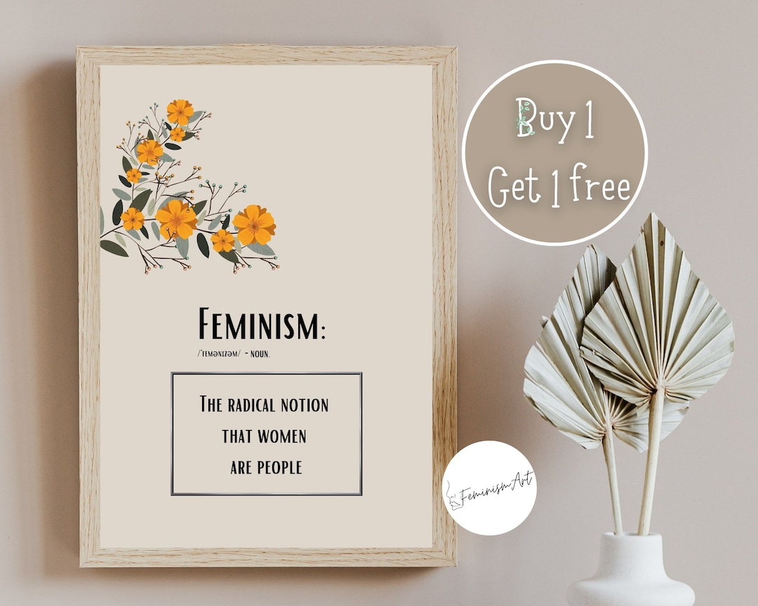 Feminist Quote Art Print Feminist Print Feminist Wall Art Feminist ...