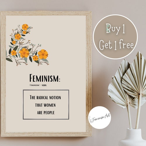 Feminist Quote Art Print Feminist Print Feminist Wall Art - Etsy