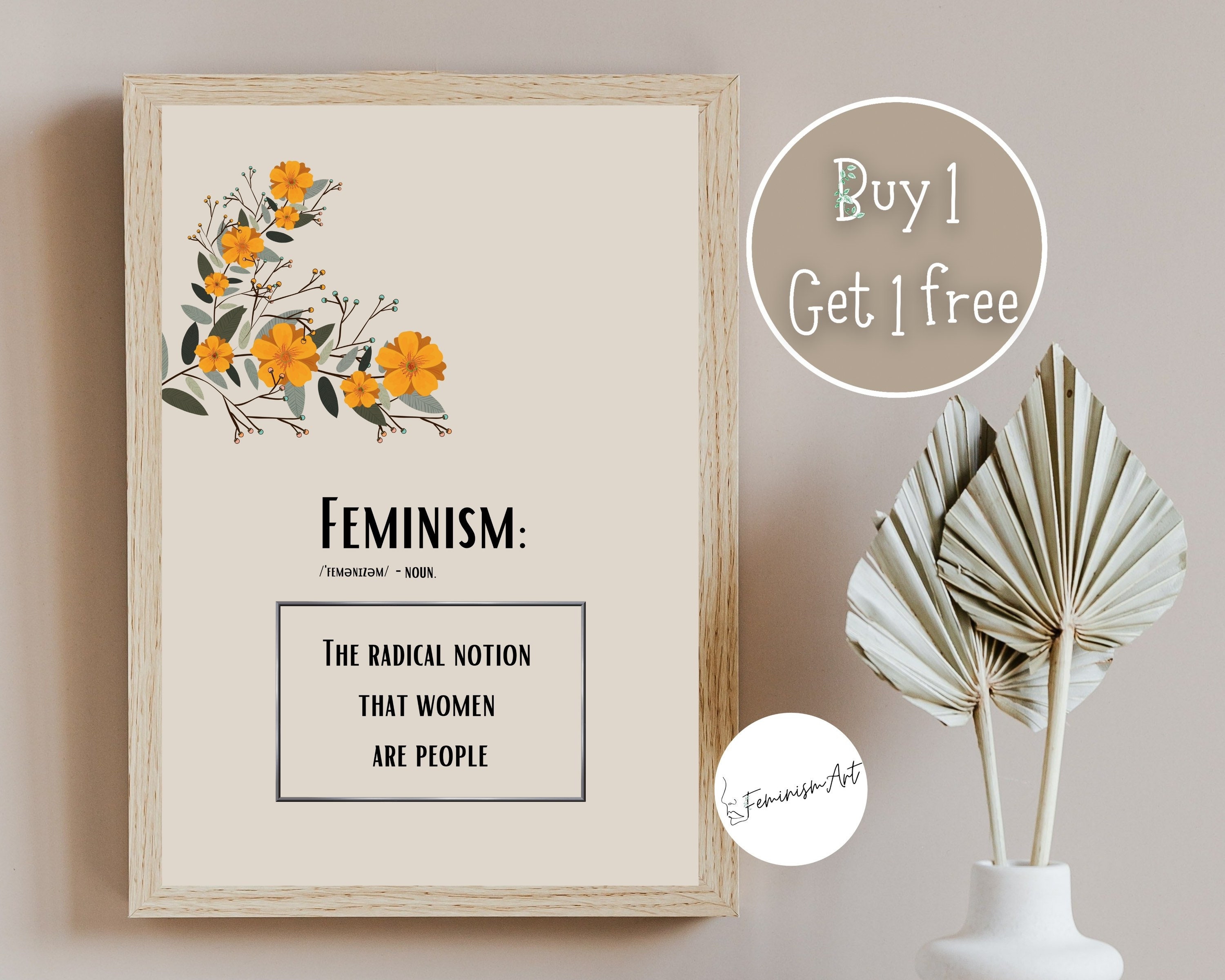 Feminist Quote Art Print Feminist Print Feminist Wall Art - Etsy