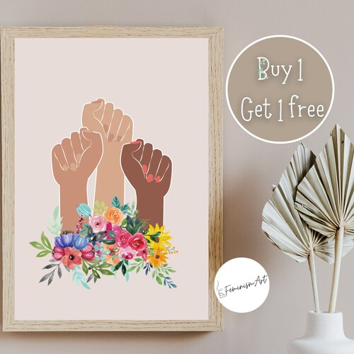 Feminist Quote Art Print Feminist Print Feminist Wall Art Etsy