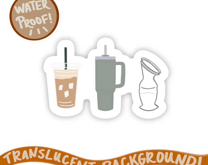 Breastfeeding Mama Trio Sticker - Etsy