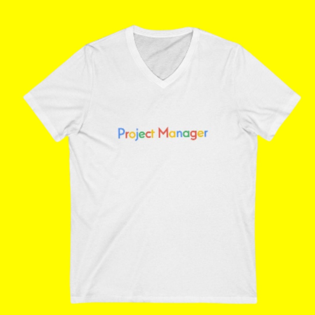 Google Inspired Project Manager T Shirt - Etsy UK