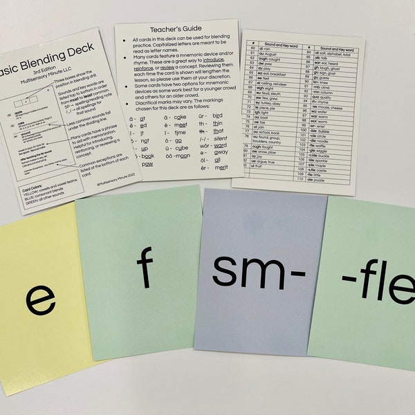 Blending Boards: UFLI Science of Reading Tool - Etsy Canada