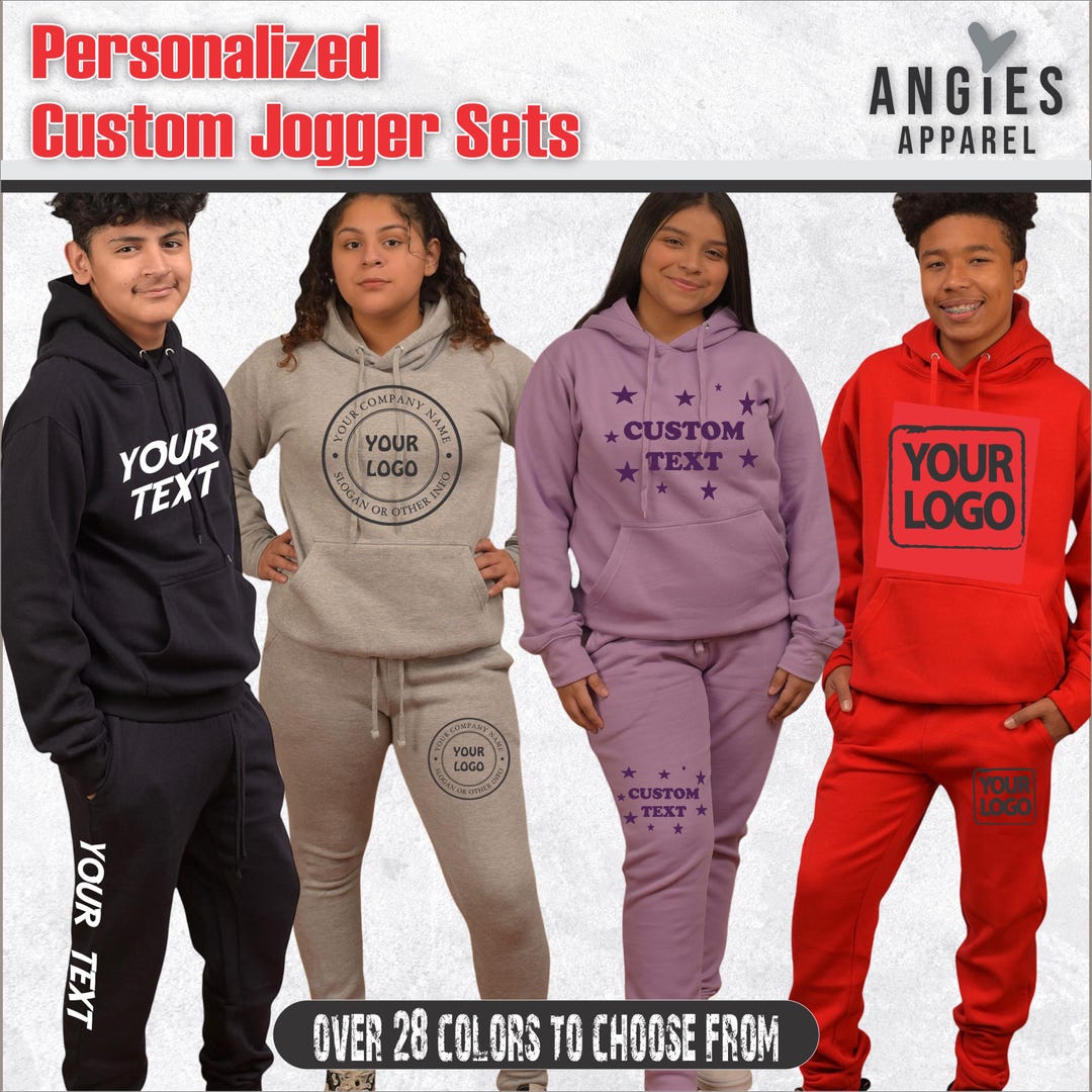 Personalized / Create Your Perfect Cozy Custom Jogger Set! - Etsy