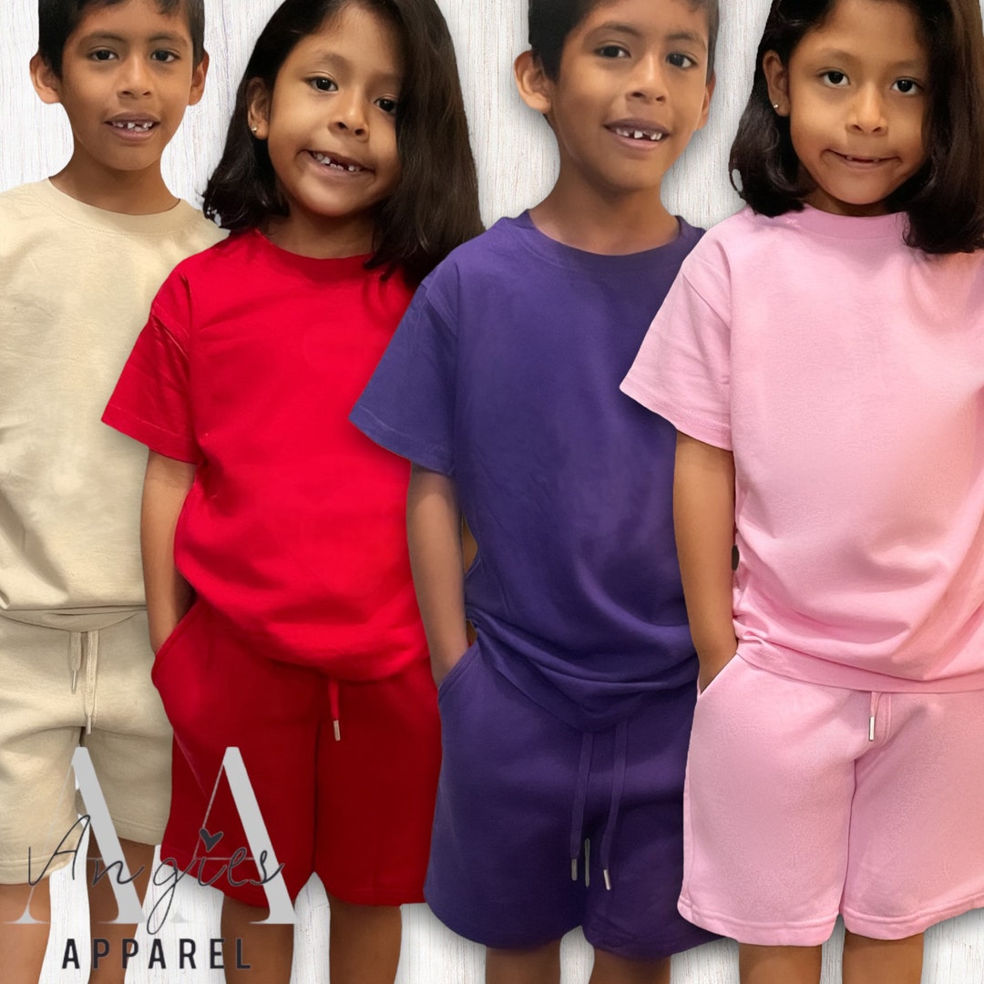 KIDS SHORT SETS - Etsy