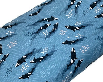 Orca Whale Fabric | Etsy