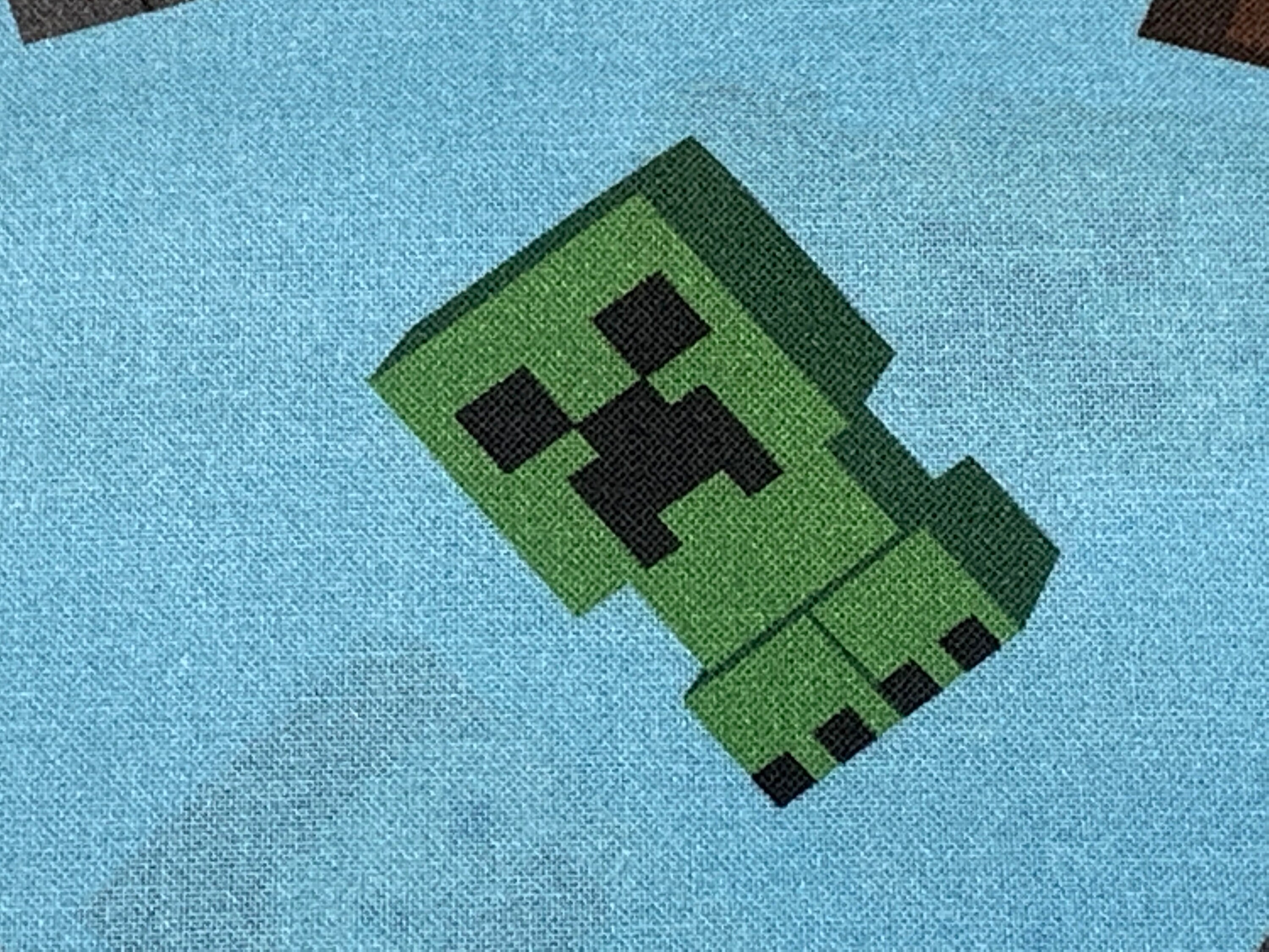 Minecraft Fabric by the YARD. Minecraft Friendsalex Steve - Etsy
