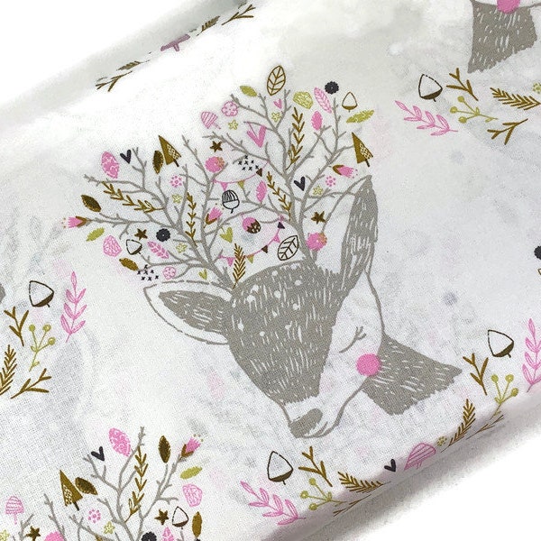 Deer Fabric by the Yard - Etsy