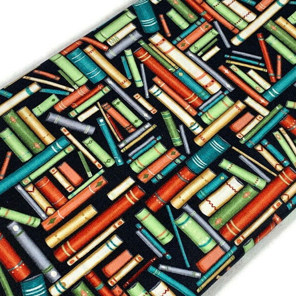 Library Book Fabric - Etsy