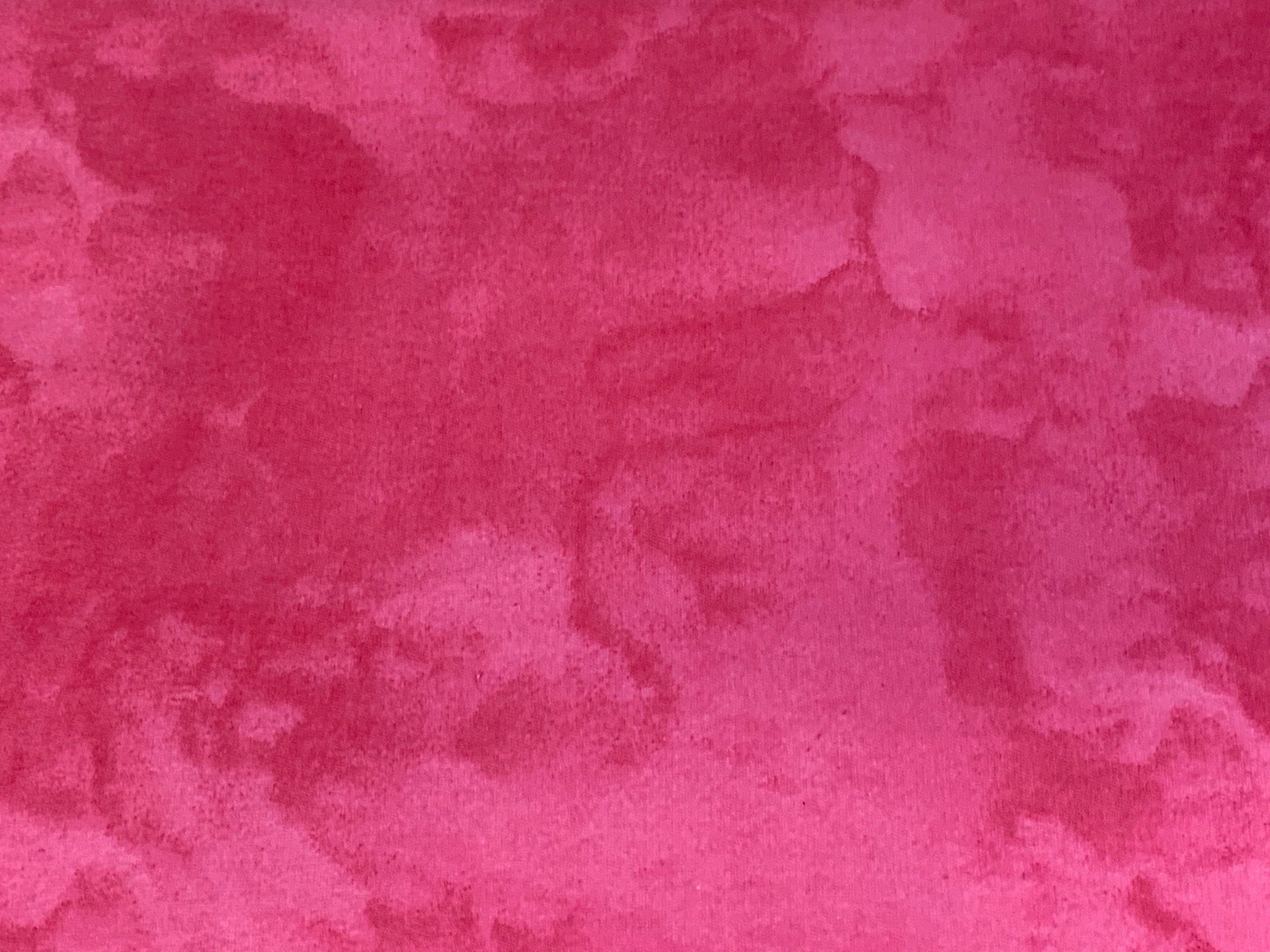 Bright Pink Mottled Watercolor Fabric Sold by the YARD. 100% - Etsy 日本