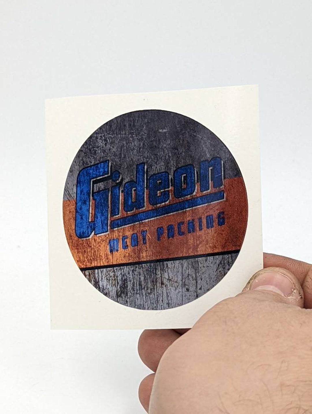 DBD Gideon Meat Packing Sticker 3 Inch - Etsy