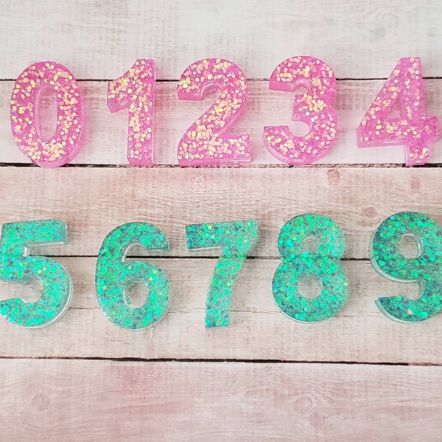 Customized Resin Numbers Learning at Home Open Ended Toy Sensory Bin ...