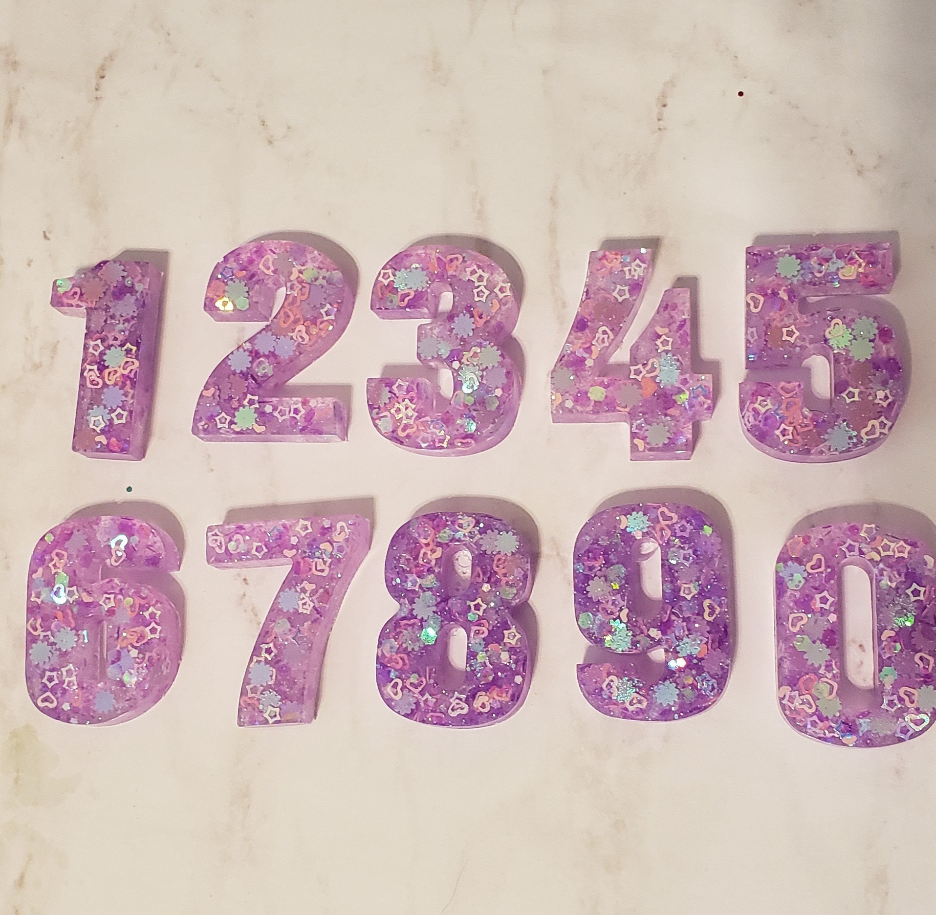 Customized Resin Numbers Learning at Home Magnetic Open Ended Toy ...