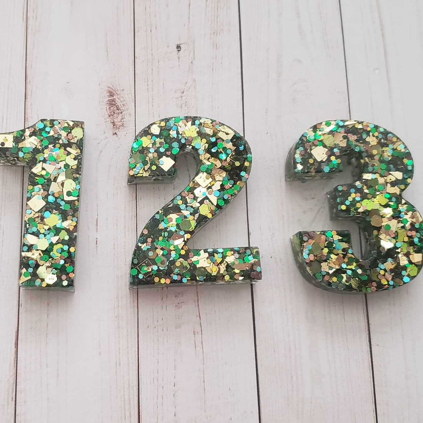 Customized Resin Numbers Learning at Home Open Ended Toy Sensory Bin ...