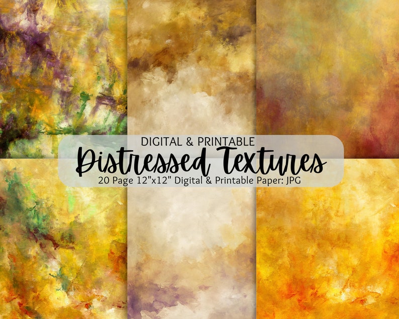 Distressed Paper Textures | Old Paper Textures | Vintage Antique ...
