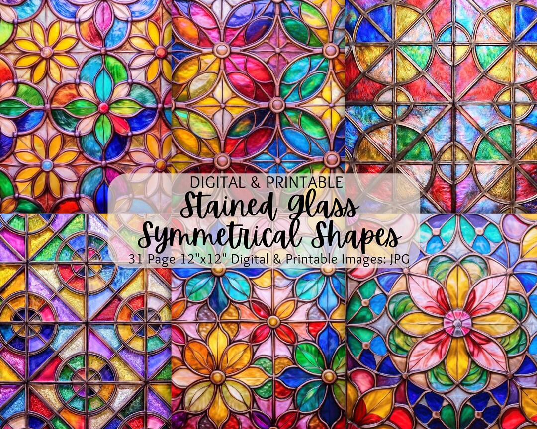 Stained Glass Images | Colorful Stained Glass Patterns | Seamless ...