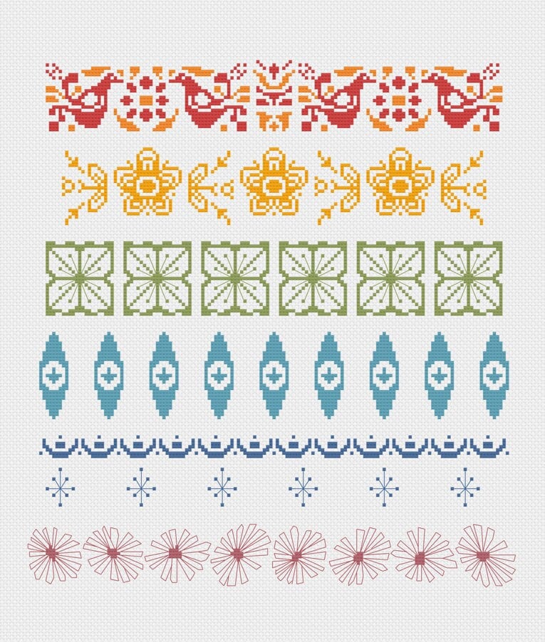 Vintage Pyrex Favourites Cross Stitch PDF Pattern - Etsy