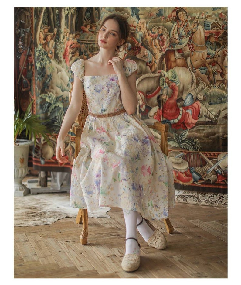 Vintage Erika Dress Victorian Dress Victorian Dress Abiti | Etsy