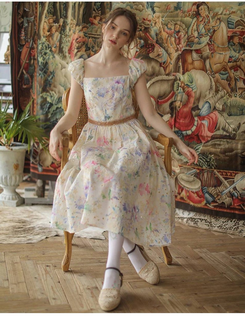 Vintage Erika Dress Victorian Dress Victorian Dress Abiti | Etsy