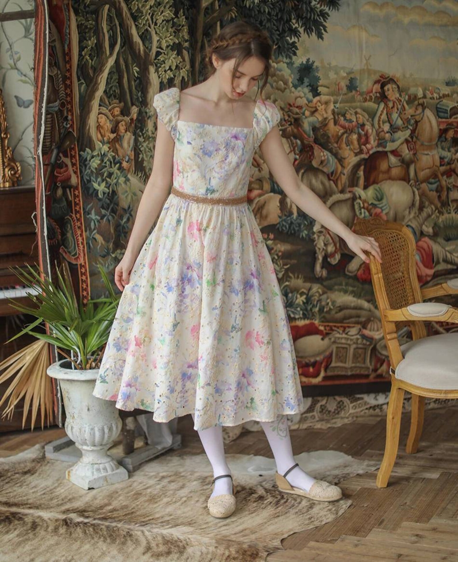 Vintage Erika Dress Victorian Dress Victorian Dress Abiti | Etsy