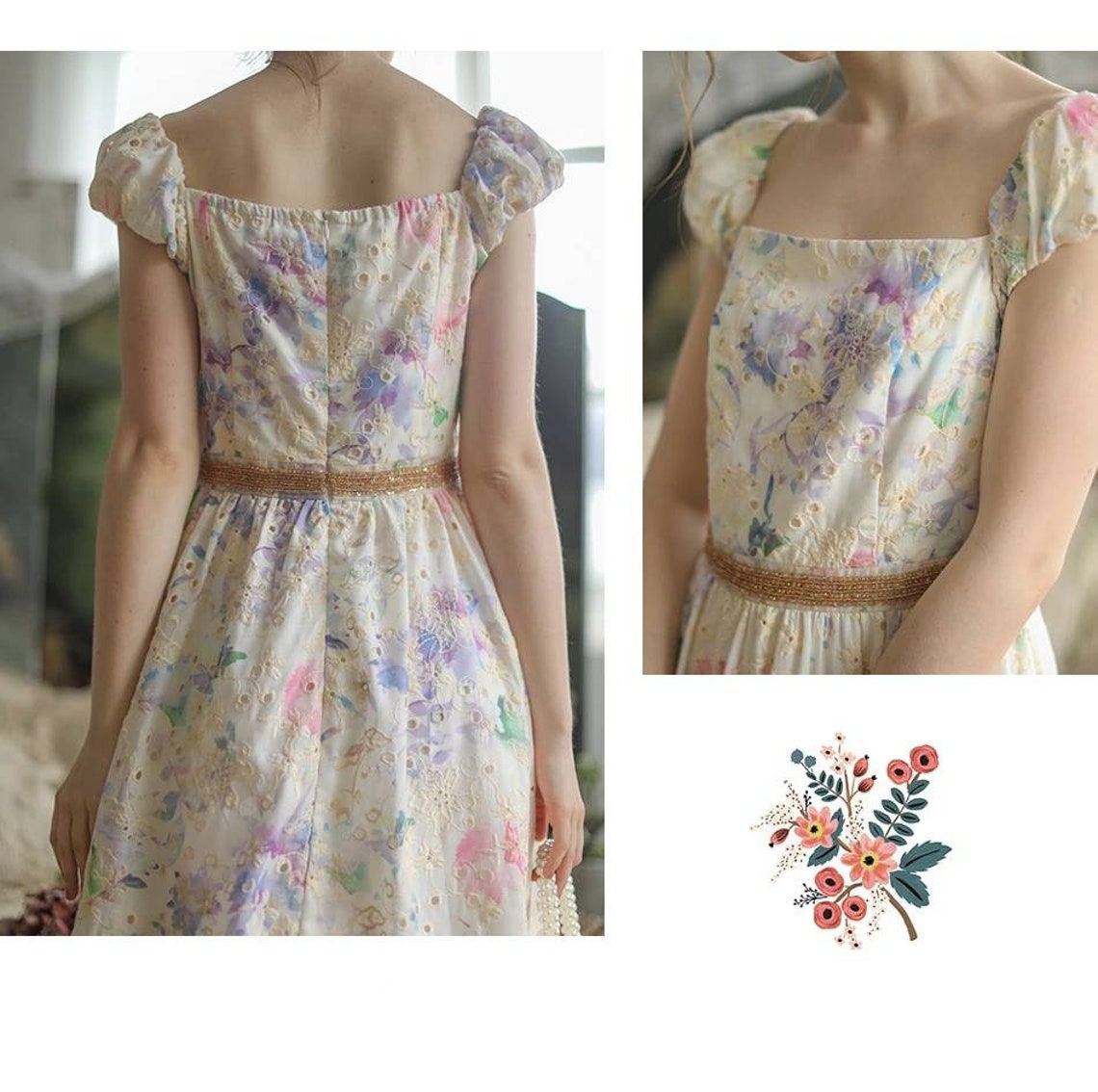 Vintage Erika Dress Victorian Dress Victorian Dress Abiti | Etsy