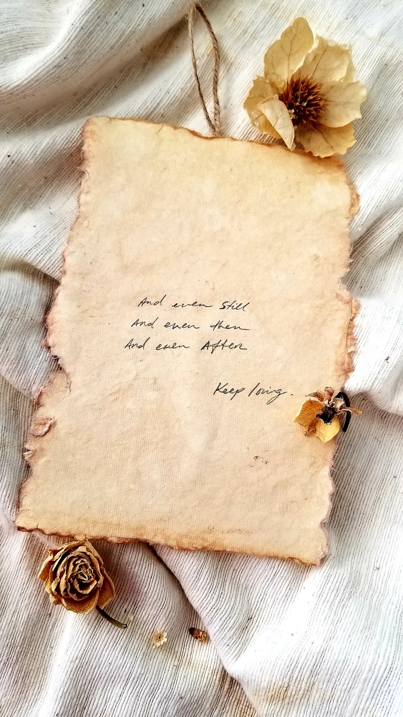 And Even Still, and Even Then, and Even After... Keep Loving ...